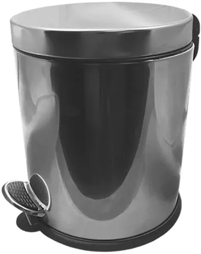 Cos din inox cu capac si clapeta 5 Litri 78391 - cel.ro