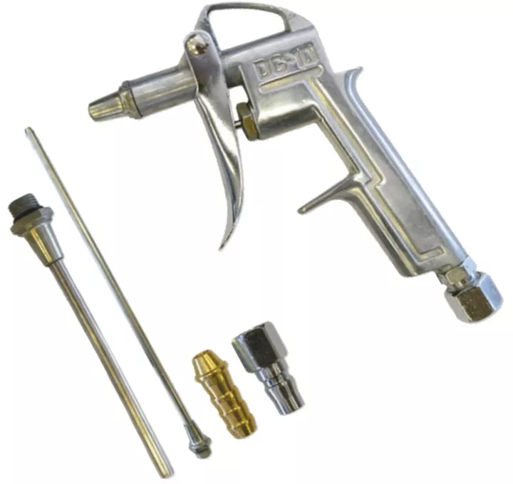 Pistol aer comprimat cu 4 accesorii 84139 - cel.ro