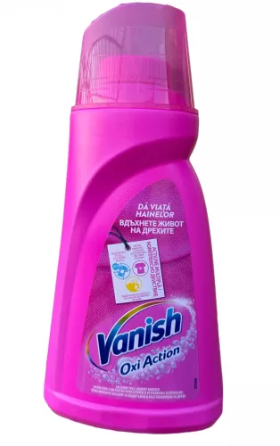 Solutie pentru indepartarea petelor pentru haine colorate Vanish Oxi ...