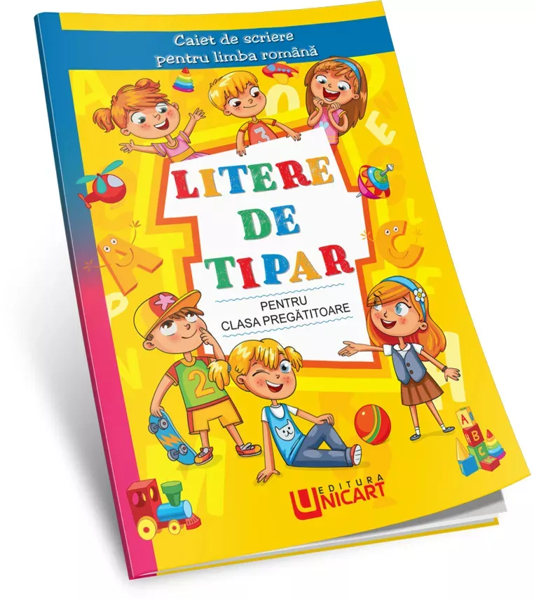 Litere de tipar - Pentru clasa pregatitoare wuff_70285144 - cel.ro