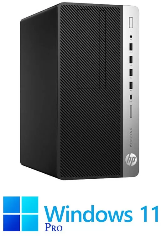 PC HP ProDesk 600 G4 MT Hexa Core i5-9500 16GB 256GB SSD Win 11 Pro ...