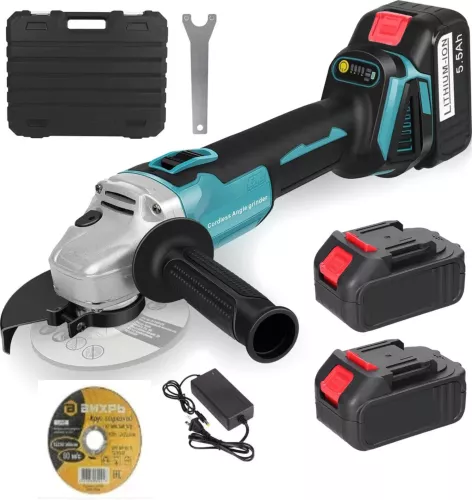 Polizor unghiular Metal 125mm Albastru 9z6d_669116466 - cel.ro