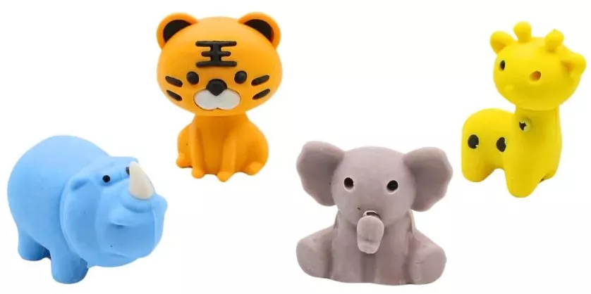 Set radiere colectionabile Erazer Buddies animalute nrfm_95217585 - cel.ro