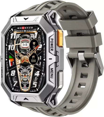 Smartwatch TWINKLER® Ceas Inteligent Barbatesc TKY-S09 ecran AMOLED ...