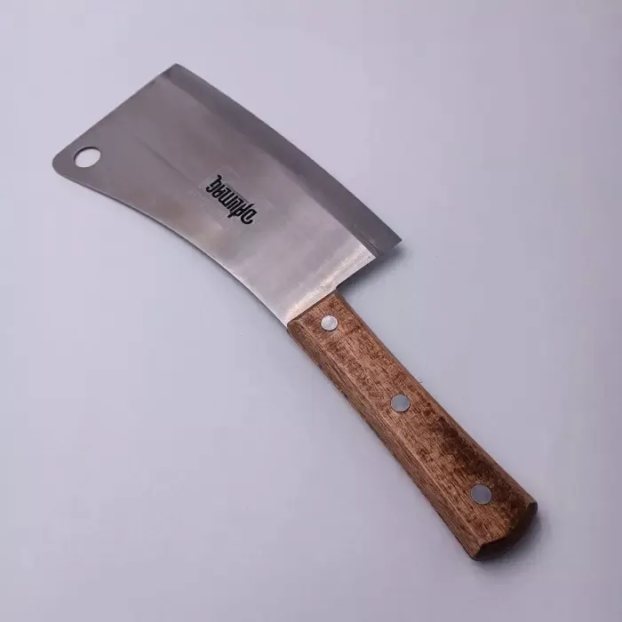 Cutit Tip Satar Pentru Transat si Feliat Lama Curbata Otel Maner Lemn ...