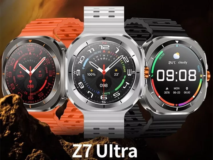 Ceas Smartwatch Z7 Ultra Fitness Compatibil cu IOS si Android Rezistent ...