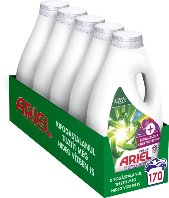 Detergent rufe Ariel Complete Fiber Protection 5 x 1.7 L arielfiber ...
