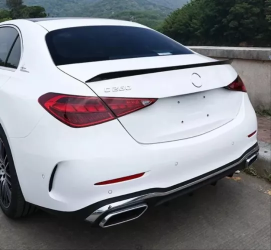 Spoiler Posterior AMG - Mercedes-Benz W206 2022+ Negru Lucios v0ed ...