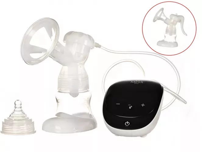 Pompa san 2 in 1 Minut Baby electrica si manuala xn-2233ma - cel.ro