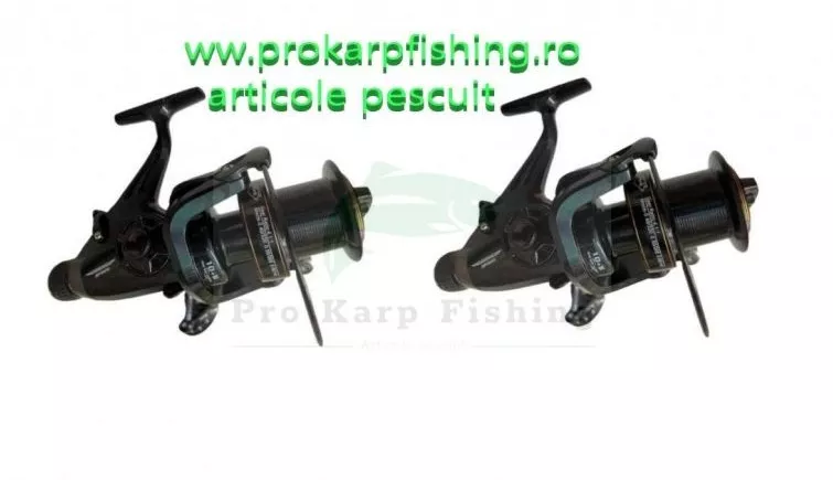 Set 2 mulinete prokarpfishing crap dp80 cu 11 rulmenti mav80 - cel.ro