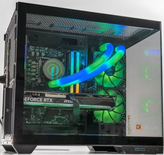 Carcasa Acvariu Gaming Serioux Shadow Middle Tower ATX Fara Sursa Negru