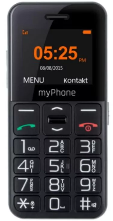 Telefon MyPhone Halo A 4G LTE buton SOS Negru TEL000902