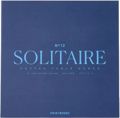 Joc Solitaire Printworks Classic Game albastru z552_849840880 - cel.ro
