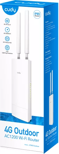 Router wireless Cudy AC1200 Dual Band LT500 Outdoor LT500 Outdoor