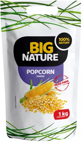 Porumb pentru popcorn 1kg Big Nature NAT5903351622271 - cel.ro