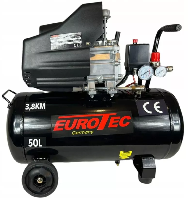Compresor aer comprimat 50 litri 8 bar EUAC-50 f3aa_952433798 - cel.ro