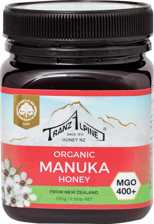 Miere de Manuka MGO 400 eco 250g TranzAlpine NAT9421903616203 - cel.ro