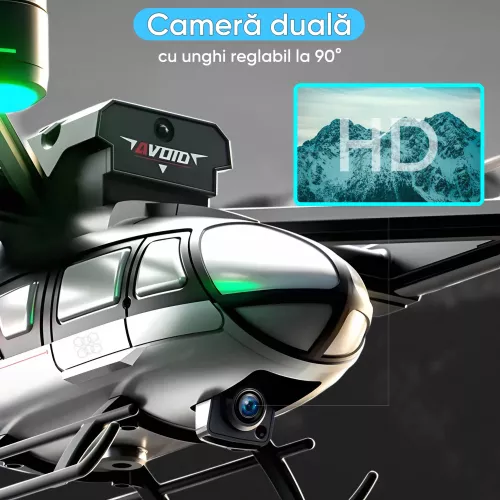 Drona HexaCraft model FlyNova tip elicopter Camera duala HD b5ur ...