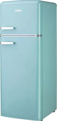Frigider Retro DOMO 206 litri blue pastel ox6z_849841778 - cel.ro