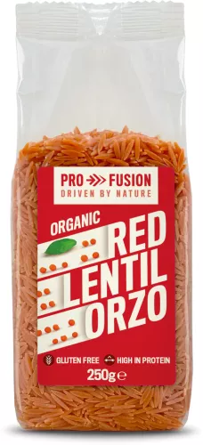 Paste orzo din linte rosie bio 250g Profusion NAT5032722319745 - cel.ro