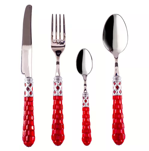 Set 24 tacamuri Casa Bugatti - Bohemia rosu tpx6_849839480 - cel.ro