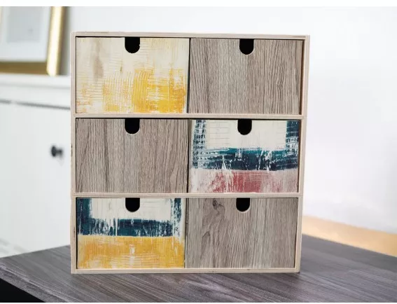 Autocolant mobila imitatie lemn stejar Sanremo bej sepie 90cmx2.1m d-c ...