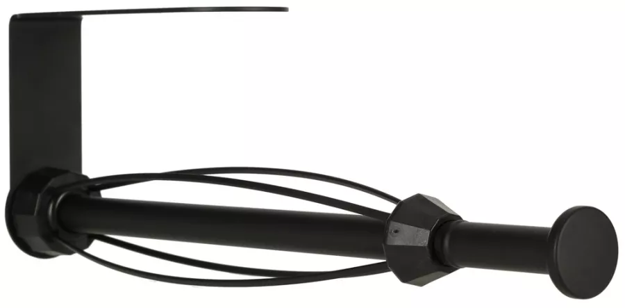 Suport rola prosop de bucatarie culoare neagra AVX-KX4378 - cel.ro