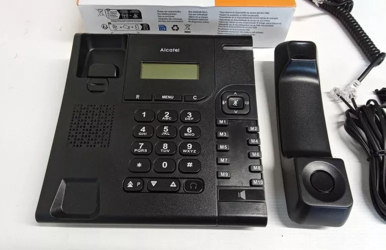 Telefon fix analog Alcatel Temporis 580 Negru - RESIGILAT B00GN818JU ...