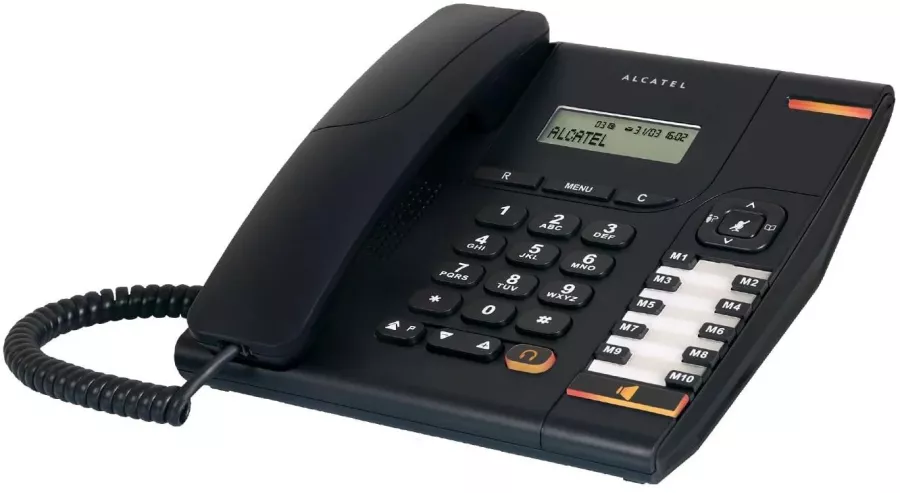 Telefon fix analog Alcatel Temporis 580 Negru - RESIGILAT B00GN818JU - 1 - cel.ro