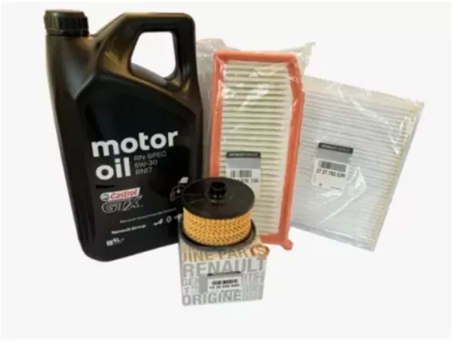 Pachet revizie Dacia Duster 1.0 Tce 2018-2020 ulei Renault-Castrol GTX ...