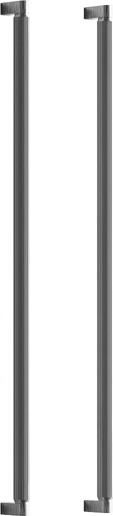 Set manere spatiale double Brooklyn Big finisaj negru titan L 1074 mm ...