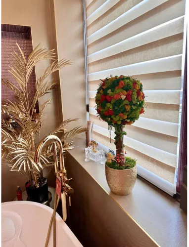 Aranjament floral tip Copacel Pomisor cu licheni naturali stabilizati ...