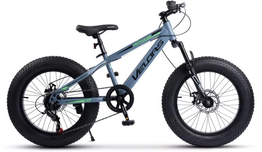 Bicicleta Copii Fat Bike Velors Hercules V20235D 20 Echipare Shimano 7 ...