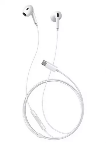 Casti cu microfon Baseus Encok CZ17 USB-C Moon White A00170000213-Z1