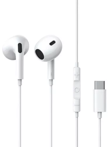 Casti cu microfon Baseus Encok CZ17 USB-C Moon White A00170000213-Z1