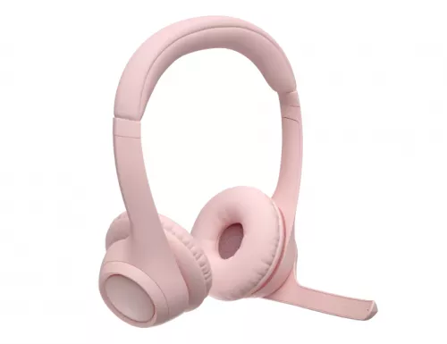 Casti cu microfon Logitech Zone 300 Bluetooth Rose 981-001412 - cel.ro