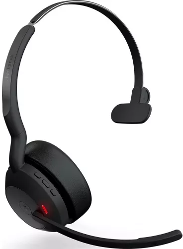 Casca cu microfon Jabra Evolve2 55 Mono Microsoft Bluetooth/USB-A Black ...