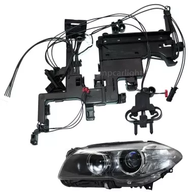 Cablaj far stanga pentru BMW Seria 5 F10/F11 cu Facelift fara AFS 2014 ...
