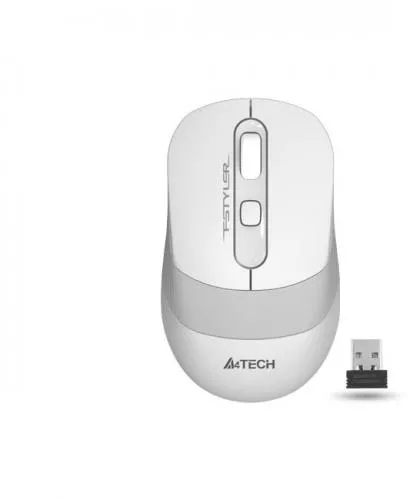 Mouse Optic A4tech FG10 Fstyler USB Wireless White FG10 White - cel.ro