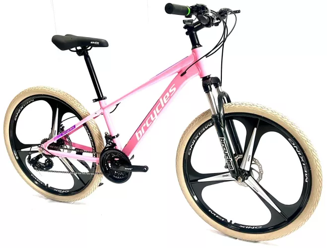 Bicicleta MTB 26&Prime BR Tornado cadru Aluminiu 21 viteze Roti ...