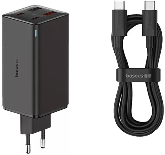 Incarcator retea Baseus GaN6 Pro 100W 2x USB-A 2x USB-C Fast Charge ...