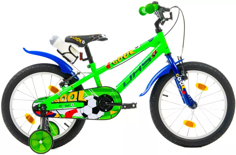 Bicicleta Copii DHS Football - 18 Inch Verde DH182S03253