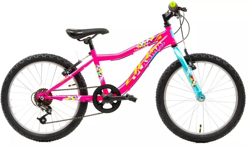 Bicicleta Copii DHS Plasma - 20 Inch Roz DH200S19253 - cel.ro