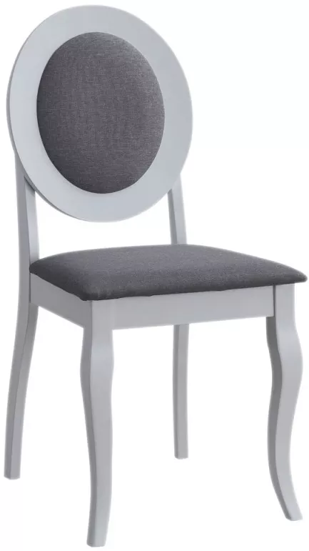 Scaun tapitat de living si bucatarie KL Benson din lemn masiv stofa 120 ...