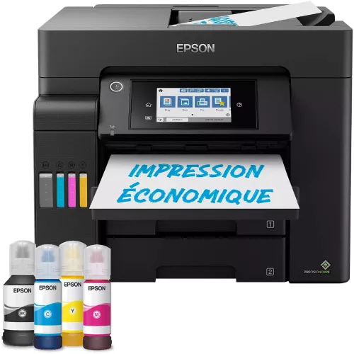 Imprimanta multifunctionala inkjet color Epson ET-5805 A4 duplex ADF ...