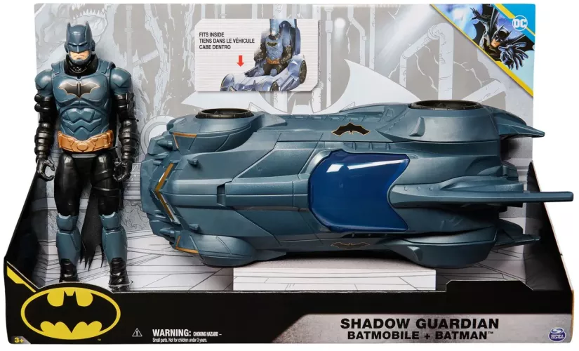 Batman Shadow Guardian Set Vehicul Batmobile Si Figurina Batman 30cm ...