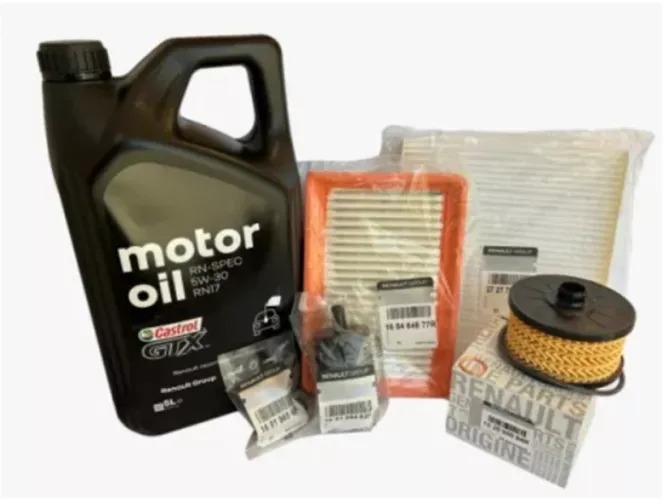 Pachet revizie Dacia Logan 1.0 Tce 2021+ ulei Renault-Castrol GTX RN17