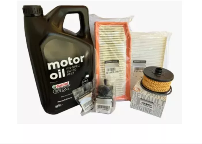 Pachet revizie Dacia Logan 1.0 Tce filtre Dacia ulei Renault-Castrol ...