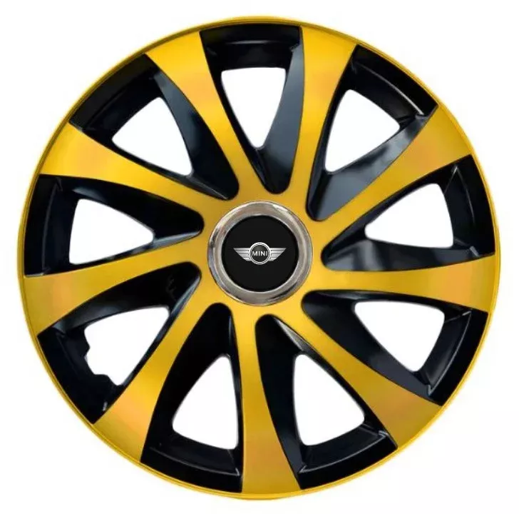 Set 4 capace roti Drift extra gold R16 pentru gama auto Mini Cooper ...