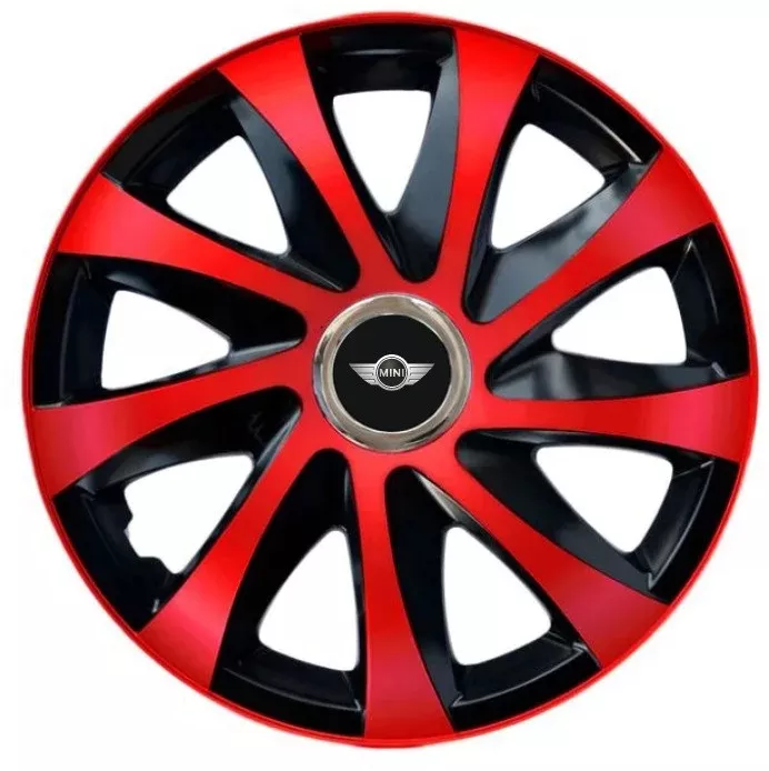 Set 4 capace roti Drift extra red R16 pentru gama Mini Cooper pfme ...